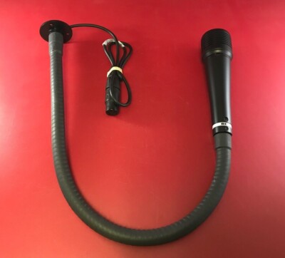 REI 480304 25" VR GOOSENECK MICROPHONE W/ 24" CABLE, 19" FLEX, 1.75 ...
