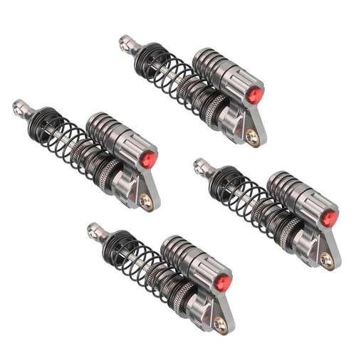 4Pcs 1/10 100mm Adjustable Shock Absorber For Axial SCX10 TRX-4 RC ...