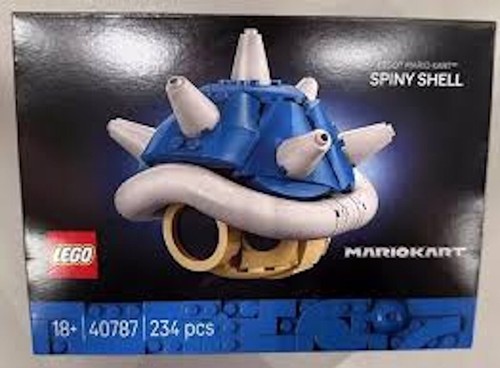 Lego 40787 Super Mario Kart SPINY SHELL ship in extra box worldwide in ...
