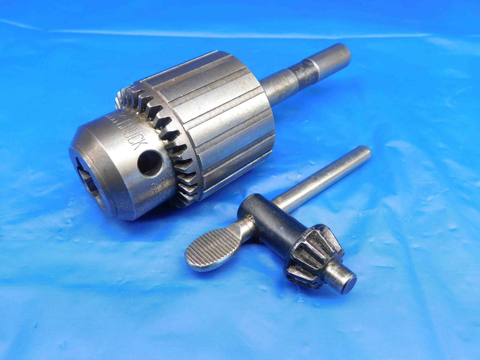 JACOBS 6A DRILL CHUCK 0 - 1/2 CAPACITY JACOBS TAPER #2 JT2 W/ KEY ...