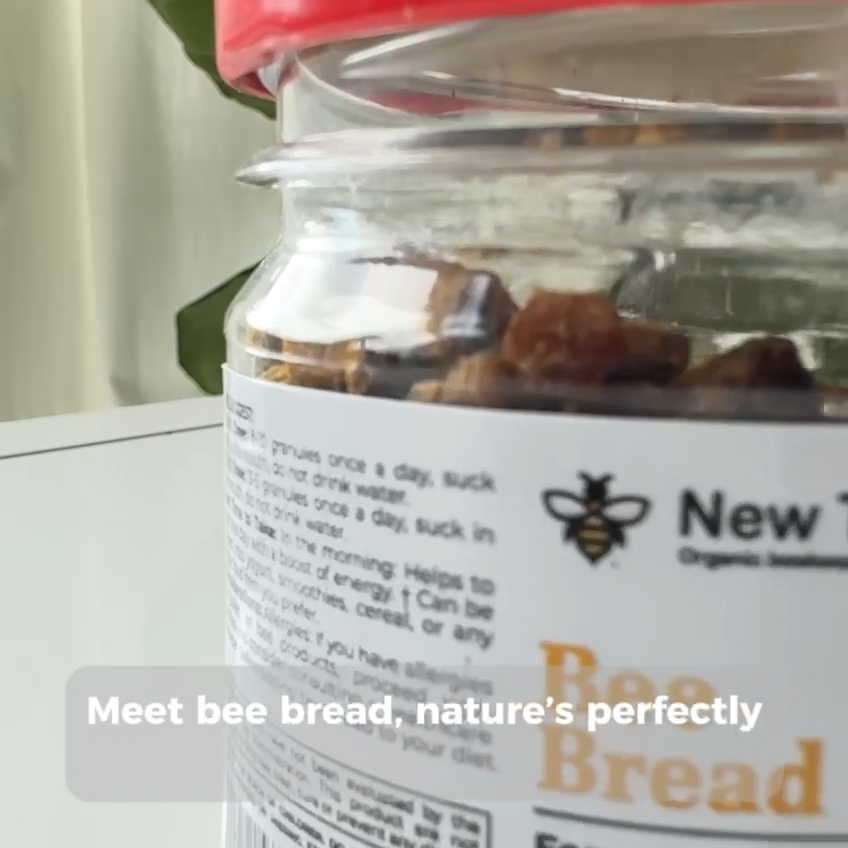 Bee Bread, Pure Fermented Bee Pollen, Organic Supplement 3.5 oz / 100g Raw Perga | eBay