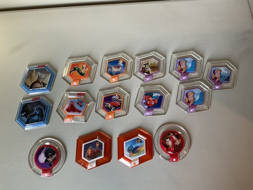 Disney Infinity Power Discs Lot - 15 Discs | eBay