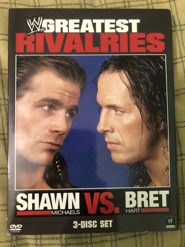 WWE: Greatest Rivalries – Shawn Michaels vs. Bret Hart (DVD, 2011, 3 ...