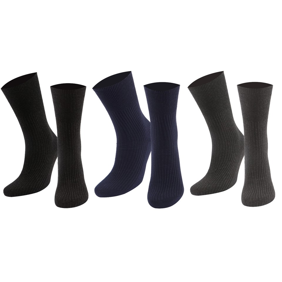 Diabetic socks for men - extra wide Ideal socks for swollen ankles, 100 ...