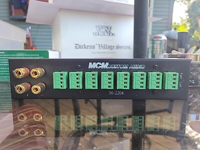 MCM Custom Audio Model 50-2204 Speaker Distribution Panel Box Opened | eBay