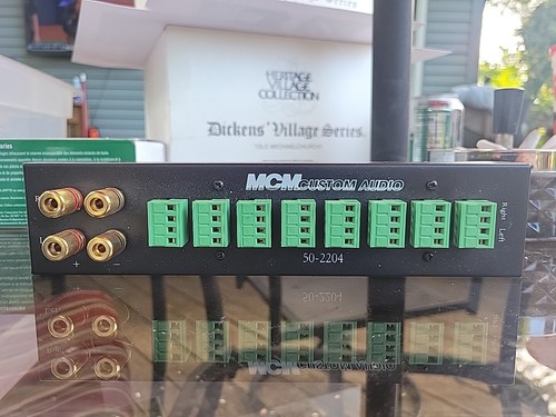 MCM Custom Audio Model 50-2204 Speaker Distribution Panel Box Opened | eBay