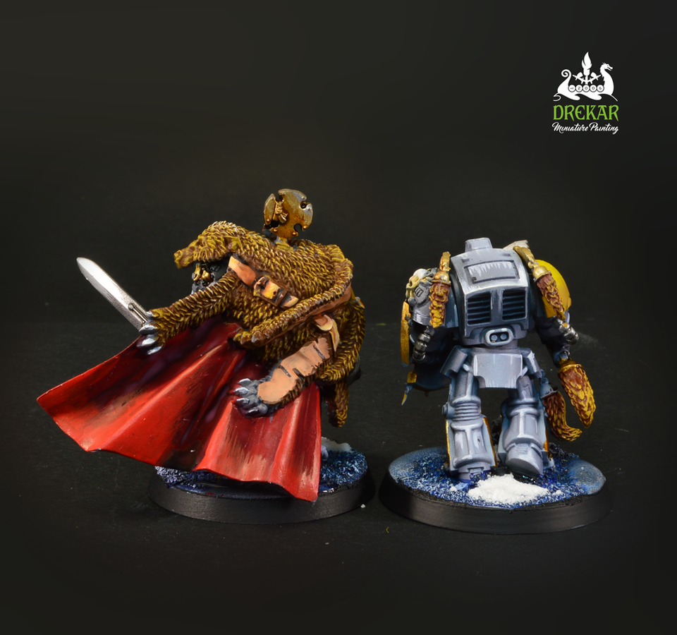 Wolf Guard Terminators warhammer 40K ** COMMISSION ** painting | eBay