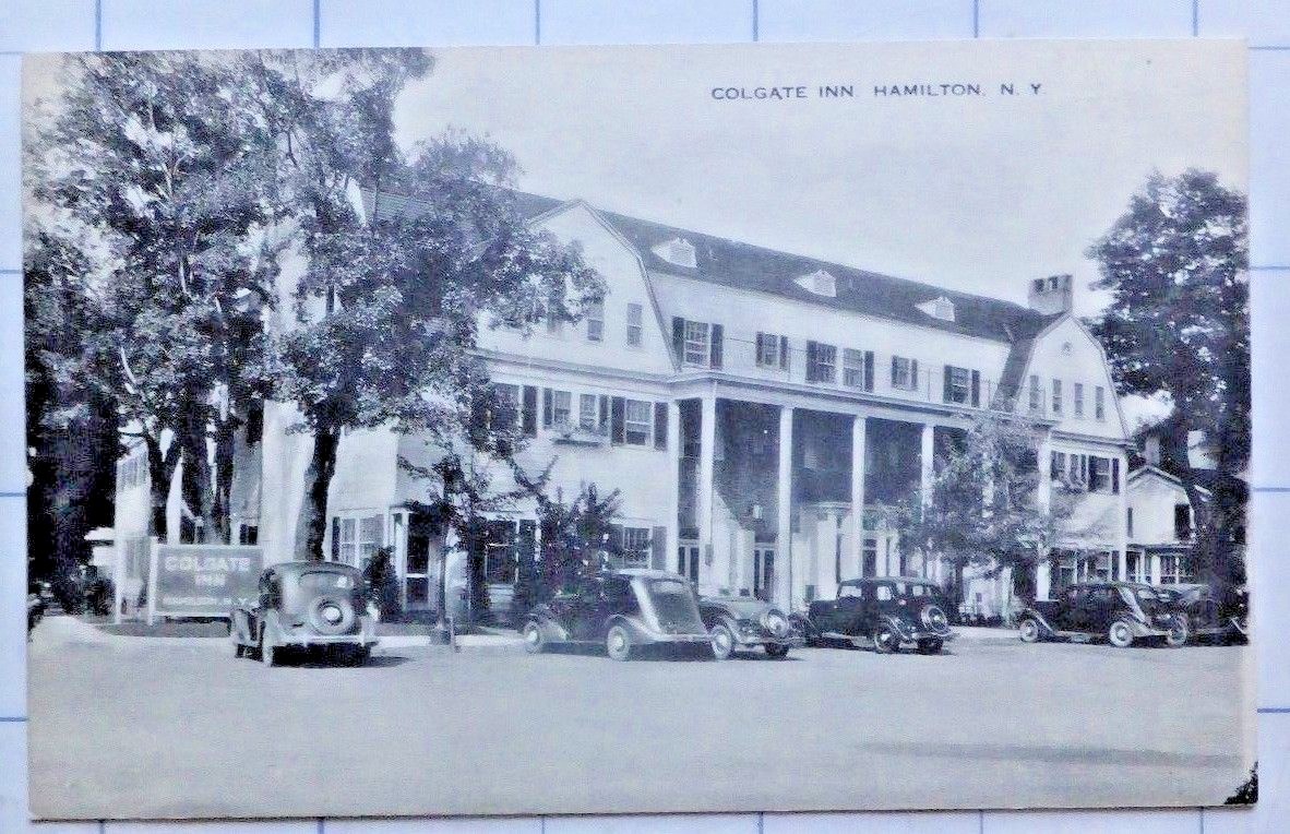 1930's postcard - Colgate Inn, Hamilton, New York. | eBay