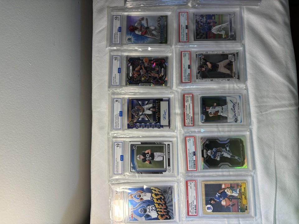 Lot Of 35 Graded Cards! LeBron James, Ken Griffey Jr., Bo Jackson ...