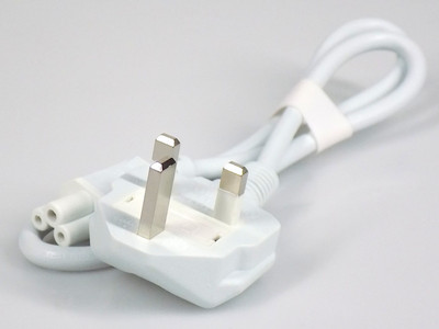 Ubiquiti Networks PC-60CM-W-UK Zubehör: UK Power Cable 0.6m C5 Plug ...