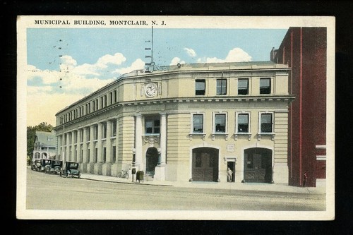 New Jersey NJ postcard Montclair, Municipal Building Vintage | eBay