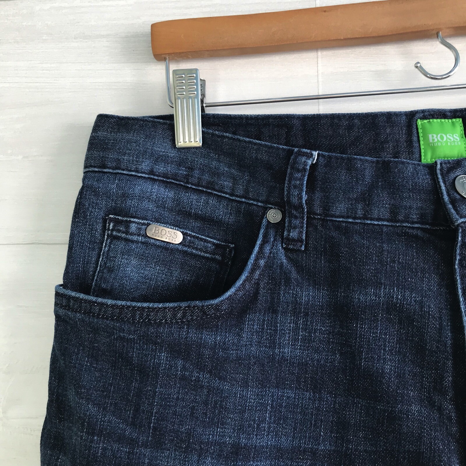 Boss HUGO BOSS - Green Label - Regular fit STRETCH de… - Gem