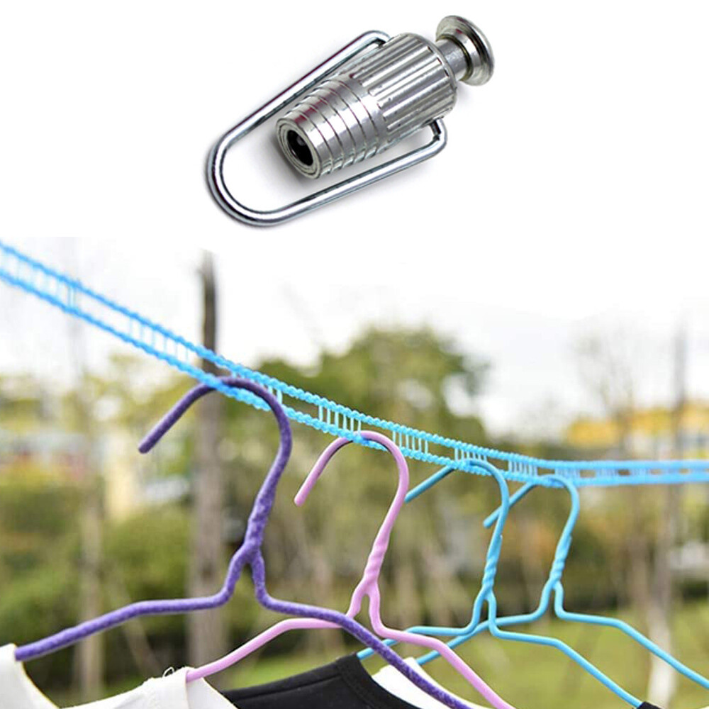 Metal Clothesline Rope Tightener for Pulleys/Fixed Clothes Laundry ...