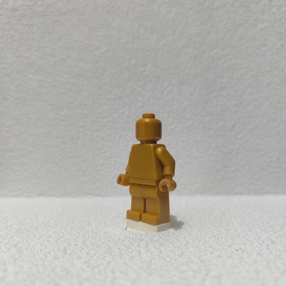 NEW LEGO - Figure - Monochrome - Peral gold - GENUINE LEGO monofig mono ...