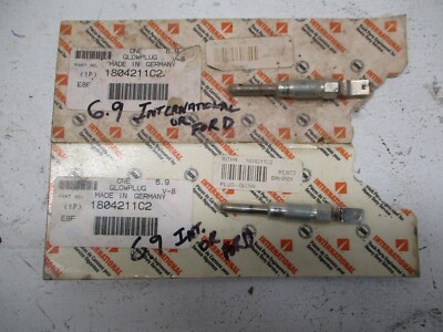 INTERNATIONAL 1804211C2 GLOW PLUG GENUINE INTERNATIONAL SET OF 4 | eBay