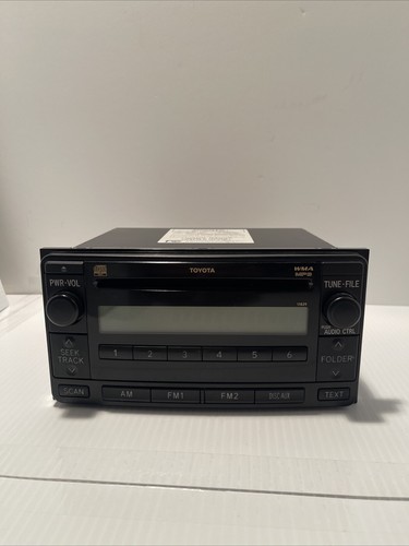 fujitsu ten 122000-9321A101 radio toyota 86120-35401 | eBay
