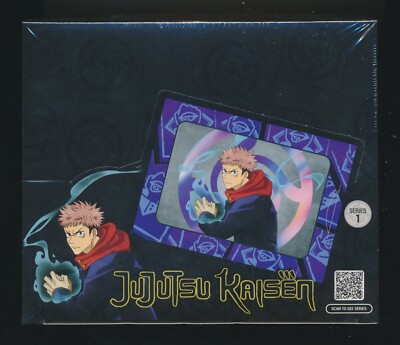 CYBERCEL (CRUNCHYROLL) JUJUTSU KAISEN SERIES 1 SEALED TRADING CARD BOX ...