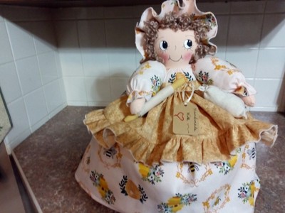 ~~TOASTER COVER DOLL~~ 2 slice toaster~~~~HANDMADE For YOU~~~~BEES ...