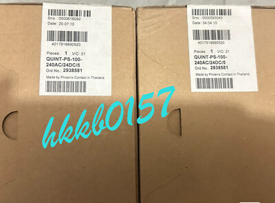 QUINT-PS-100-240AC/24DC/5 2938581 Phoenix safety module DHL/FedEx brand ...
