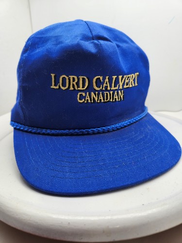 Lord Calvert Canadian Royal Blue Baseball Cap. Adjustable | eBay