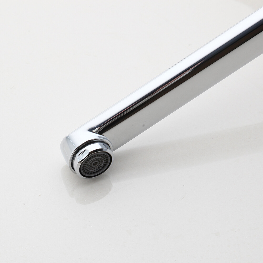 2 Holes Wall Mount Long Handle Elbow Touch Medical Faucet Basin Mixer ...