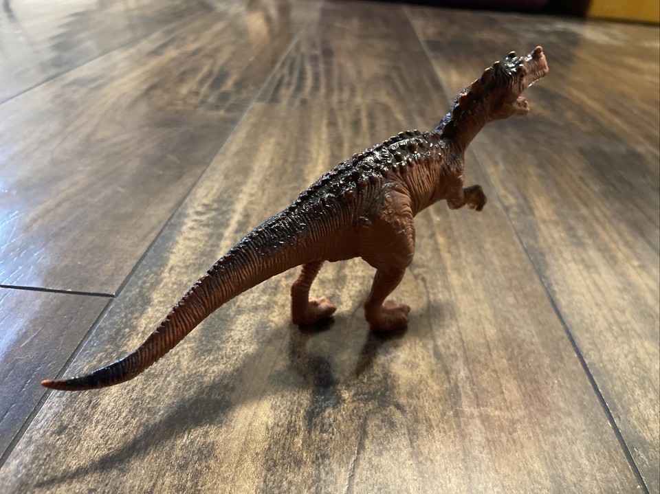 Unbranded Ceratosaurus Dinosaur Toy Figure - Brown/Black, 6.5” x 3.5 ...