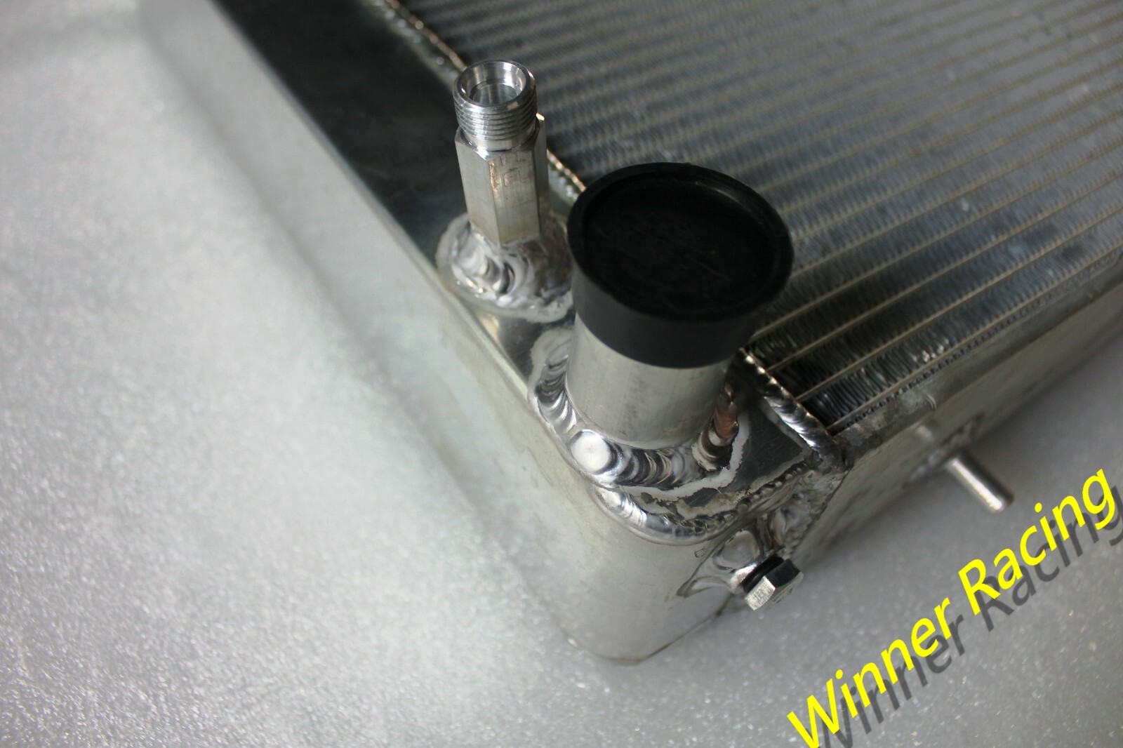 ALUMINUM RADIATOR & SILICONE HOSE for JAGUAR XJS/XJ12 AT 5.3L V12 76-91 ...