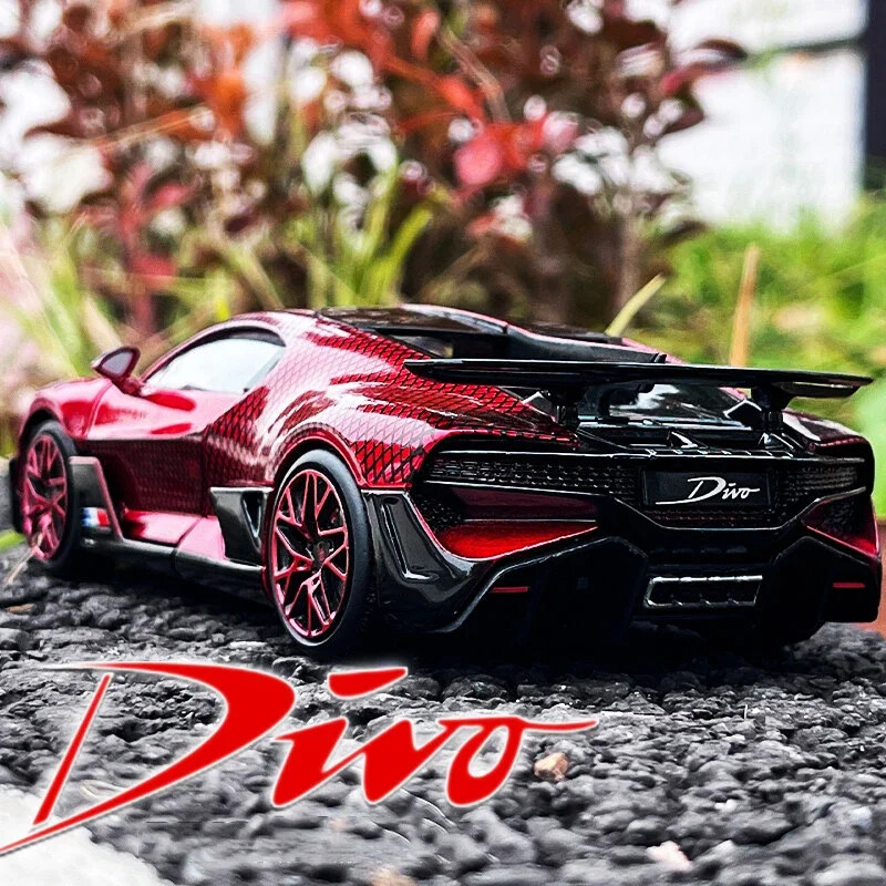 Black And Red Bugatti Divo
