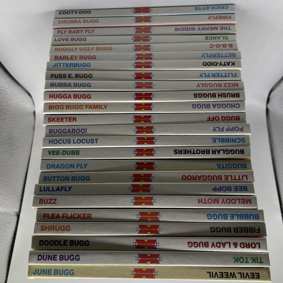 Vintage Topsy Turvy Bugg Books By Stephen Cosgrove 48 Stories Lot Of 24 ...