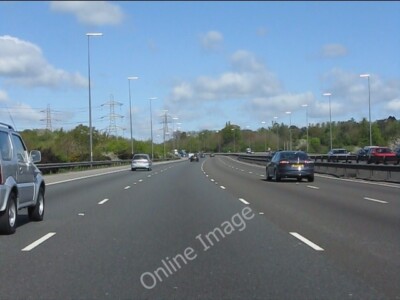 Photo 6x4 M40 Motorway curving west of Gerrards Cross This section of ...