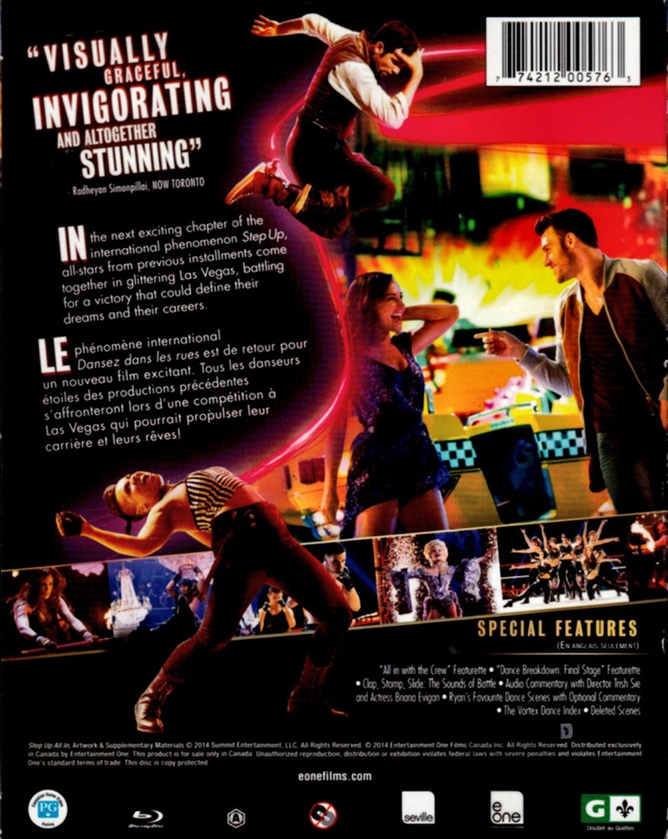 Step Up All In Dvd Cover
