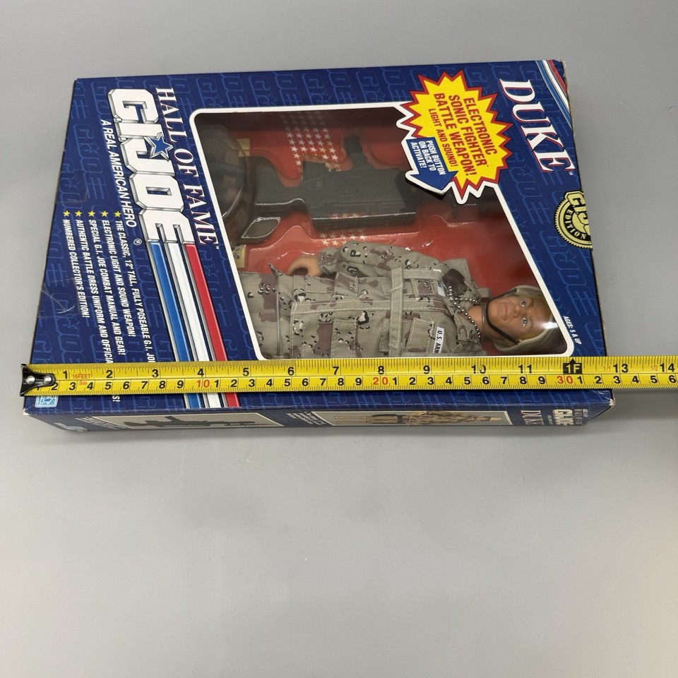Vintage GI Joe Hall of Fame Duke 12” Figure Hasbro 1991 Brand New ...
