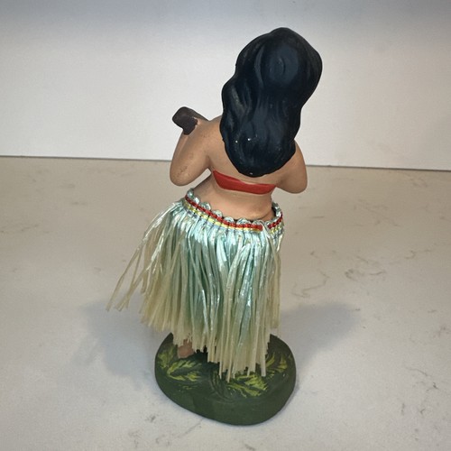 1940/50s Hawaiian hula girl bobble figure dancer japan aloha Nodder ...