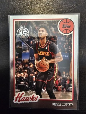 Kobe Bufkin: 2025-26 Topps 45th Anniversary #80BK-30 - Atlanta Hawks | eBay