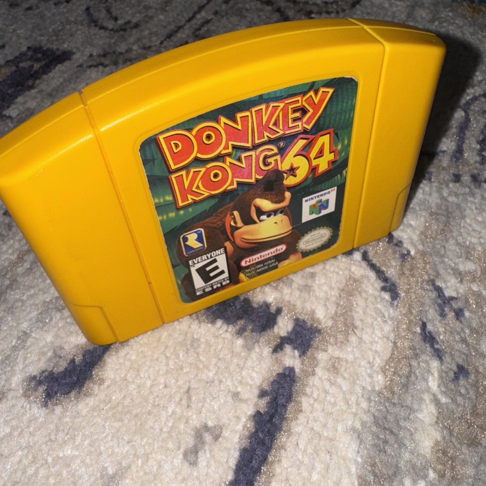 Nintendo Donkey Kong 64 N64 Cartridge 1997 Authentic, Tested | eBay