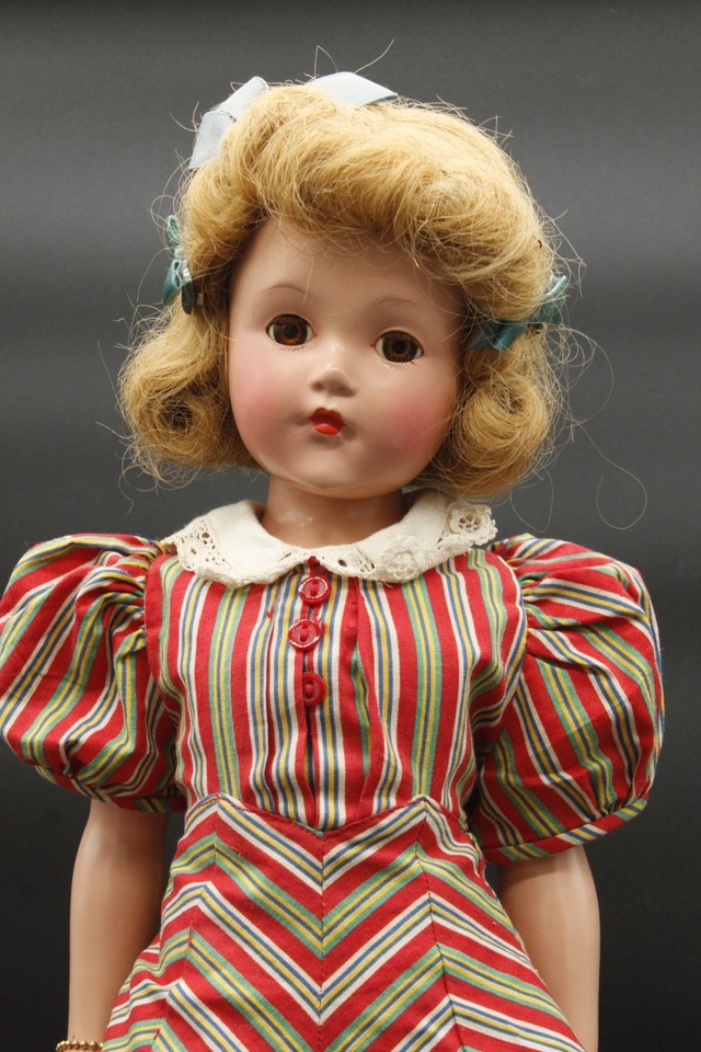 Vintage 20" Compo Effanbee Anne Shirley Doll Little Lady Lot Orig 3 ...