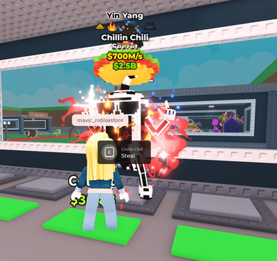 Steal A Brainrot - Chillin Chili - Secret 700M/s - YIN YANG OP ...