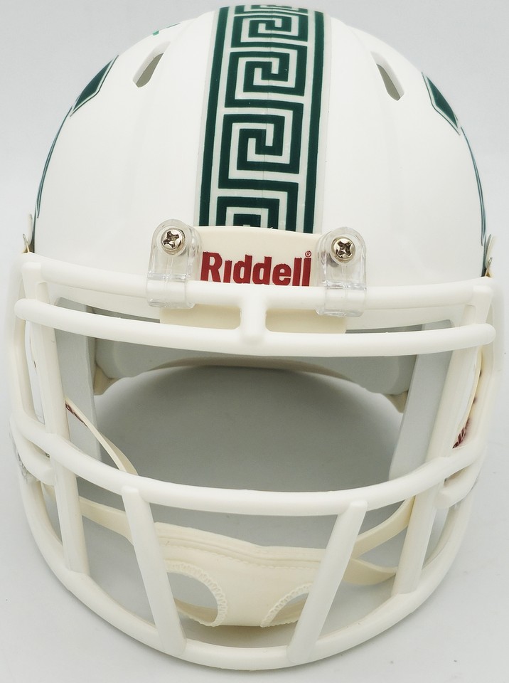 ANDRE RISON AUTOGRAPHED MICHIGAN STATE SATIN WHITE MINI HELMET HOF JSA ...