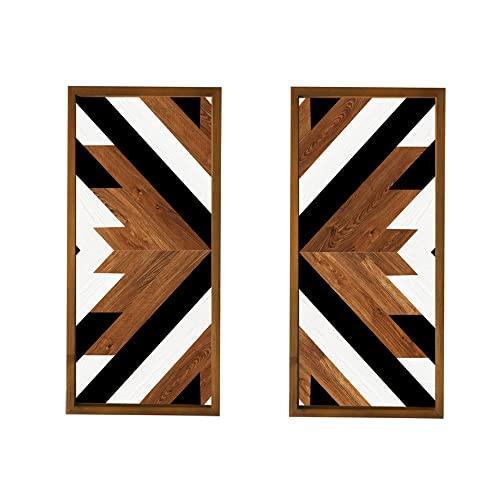 Southwestern Aztec Wall Decor, Native American Wood Wall Art Print ...