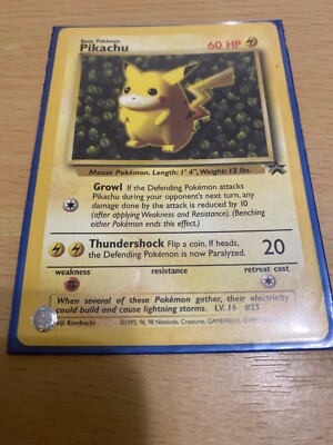 pikachu promo card | eBay