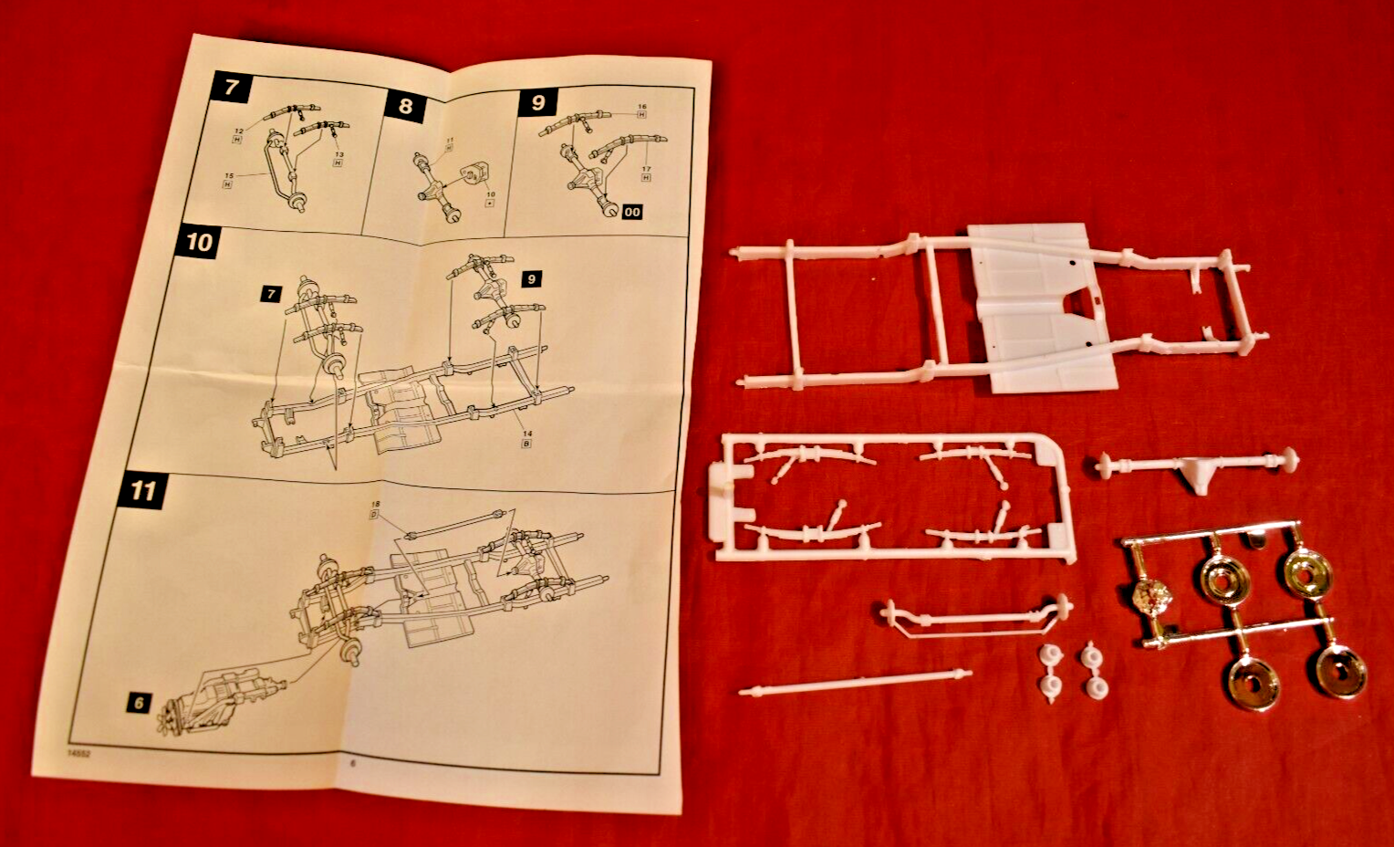 Revell 1977 Chevy Street Pickup Chassis 1/25 | eBay