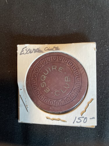 Esquire Club Casino Chip Rare | eBay