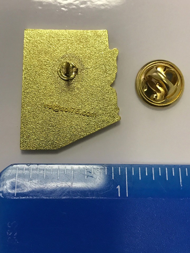 Arizona State Lapel Pin AZ US Flag American USA Patriot Politics | eBay