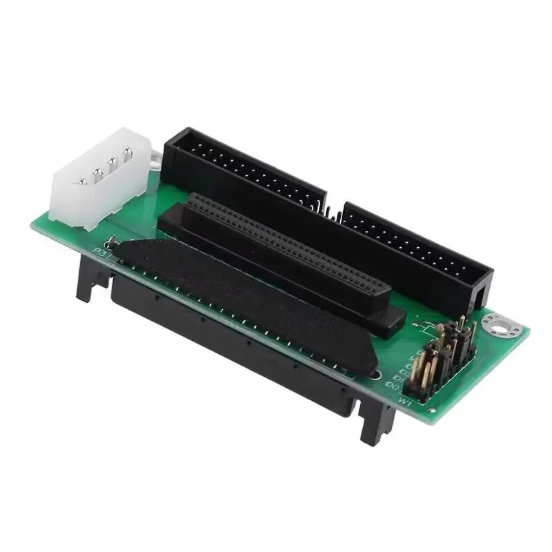 SCSI SCA 80 PIN TO 68 50 PIN SCSI Adapter SCA 80 PIN TO SCSI 68 IDE 50 ...