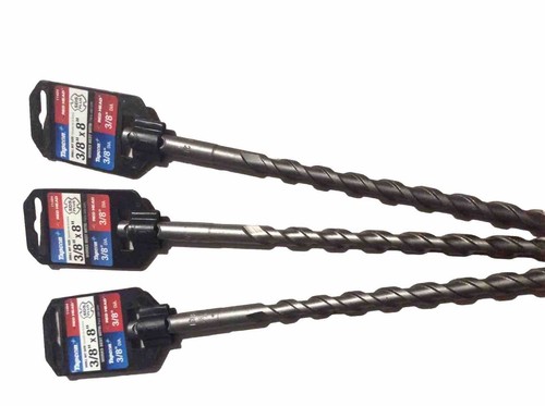 Tapcon SDS-Plus Drill Bit 3/8" x 8" 3PACK 92097114944 | eBay