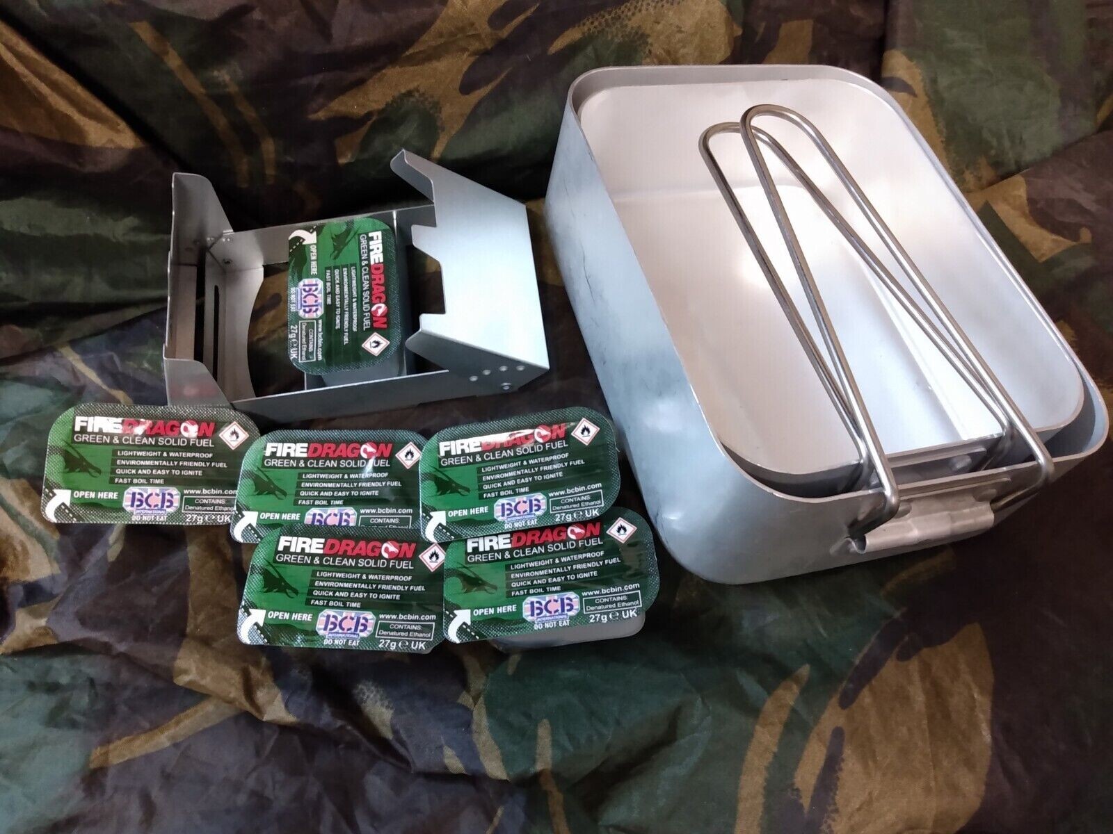 Genuine British Army mess tins with Firedragon stove and fuel | eBay UK