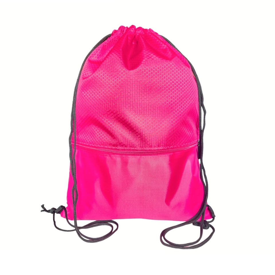 Drawstring Bag Rucksack Gym School PE Bag Swimming Sports Kids Adults ...