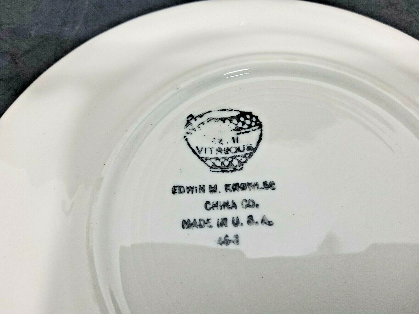 Edward M. Knowles Spring Bouquet 6" Saucer Plate | eBay