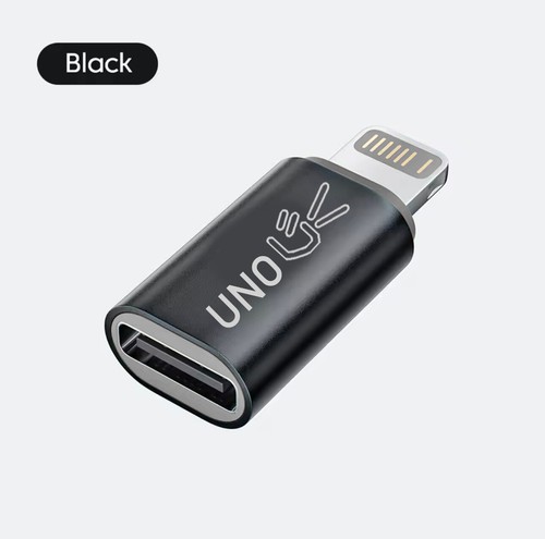 OTG Lighting iOS to USB C Male Adapter NOT CHARGER! For plug USB-C ...