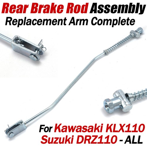 For KLX110 DRZ110 DRZ KLX 110 L Rear Brake Rod Assembly Replacement Arm ...